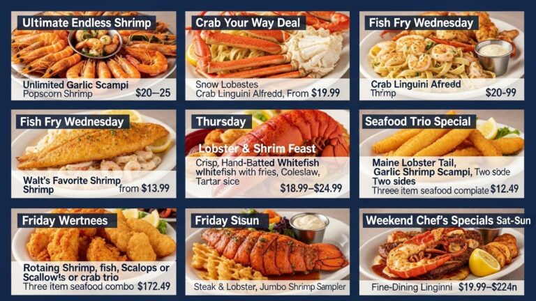 Red Lobster Daily Specials | Menu Deals & Weekly Offers