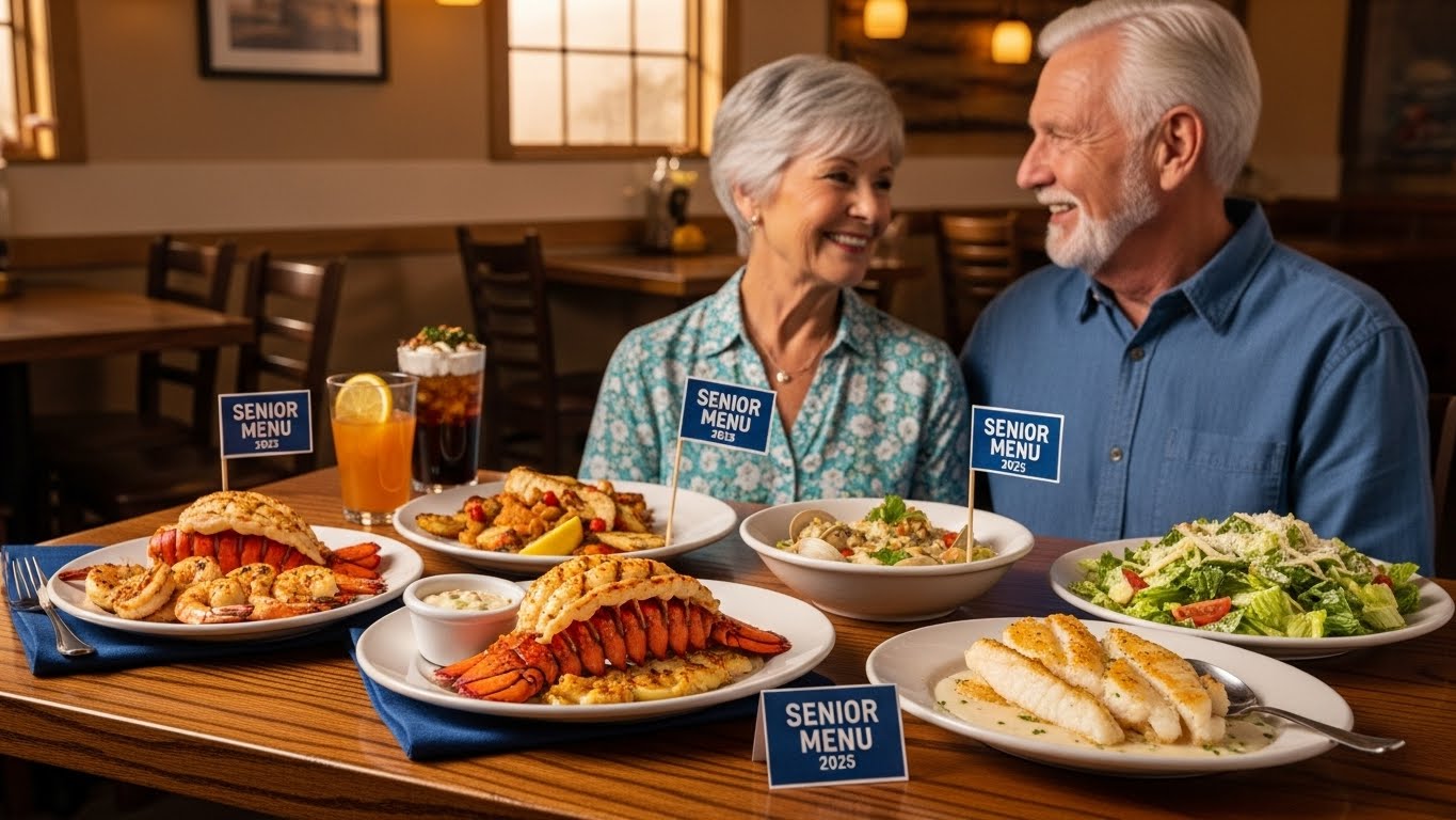 Red Lobster Senior Menu With Prices Updated Discounts Meals